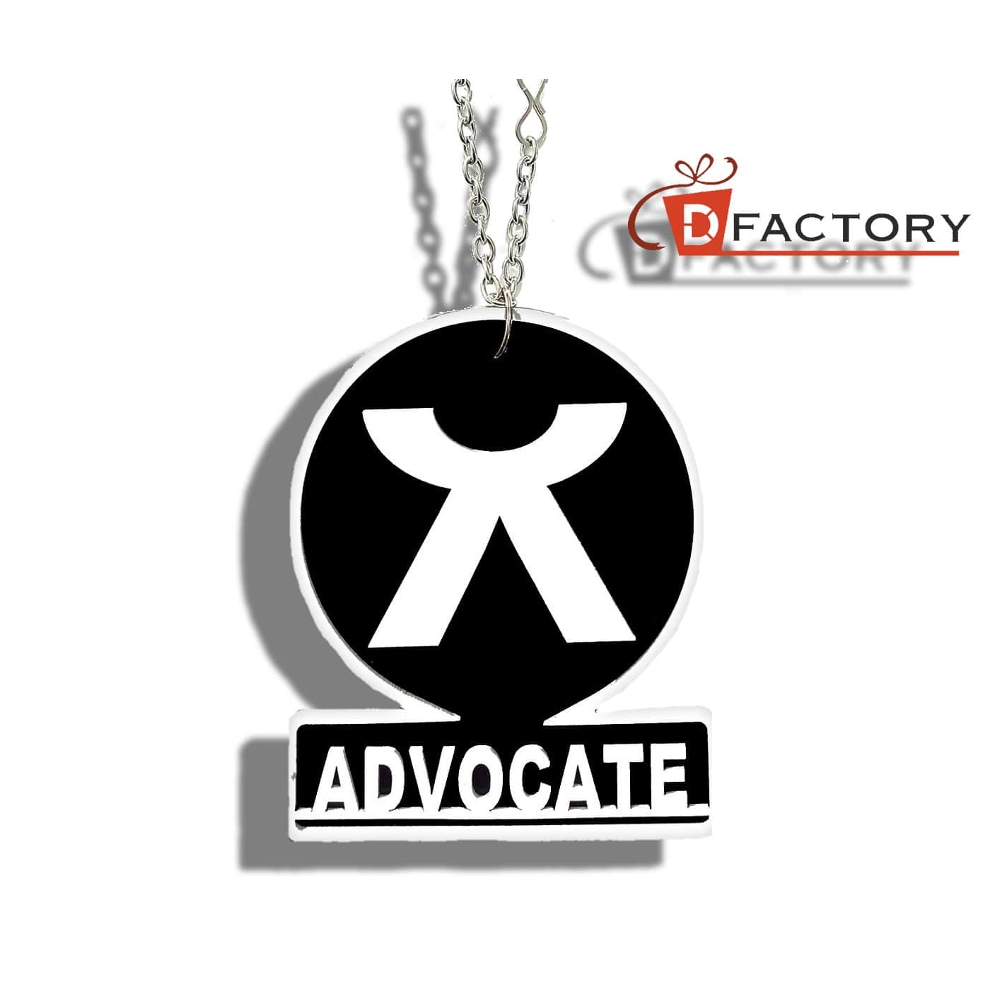 Advocate 3D Acrylic Car Hanging